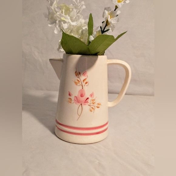 Vintage | Accents | Vintage Hand Painted Ceramic Pitcher Vase | Poshmark